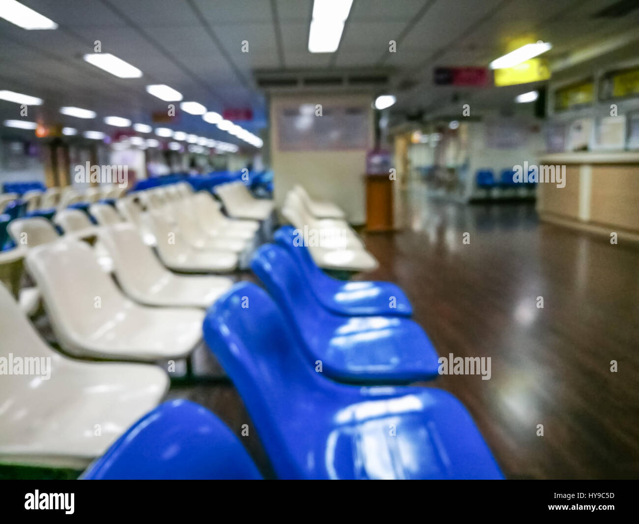 Hospital corridor patient crowd hi-res stock photography and images - Alamy