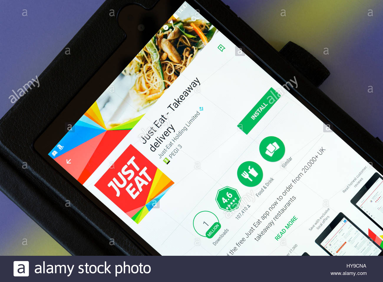 Just Eat Delivery High Resolution Stock Photography and Images - Alamy