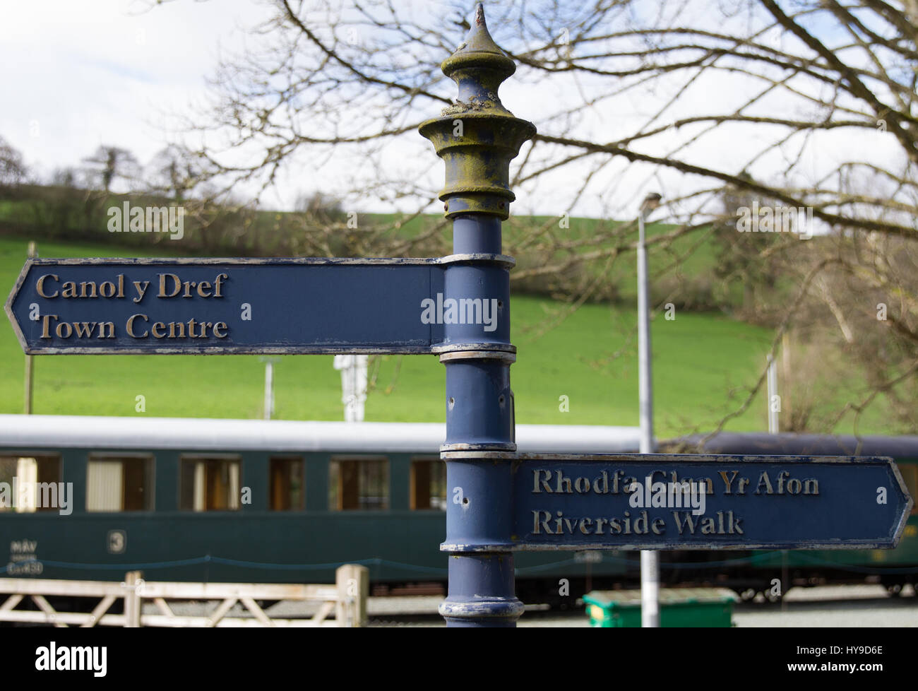 Wales Llanfair Caereinion Stock Photos & Wales Llanfair Caereinion ...