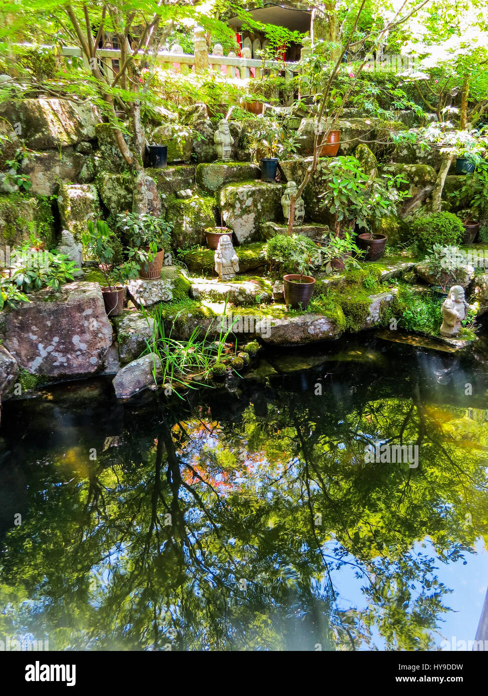 Rakan Statues in Daisho-in Temple in Miyajima, Japan Stock Photo - Alamy