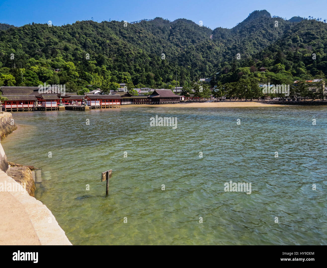 Itsukushima Shinto Shrine in Miyajima, Japan Stock Photo - Alamy