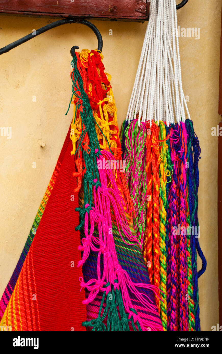 Central and South America - Mexican and Mayan hammocks - Fabric, rope ...