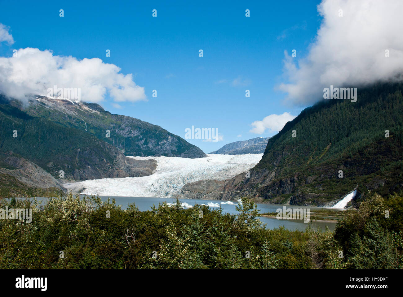 Usa Alaska Tongass National Forest Mendenhall Glacier Recreation Area
