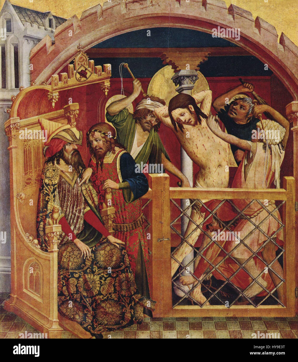 Meister Francke's work, often attributed to the late Gothic period ...