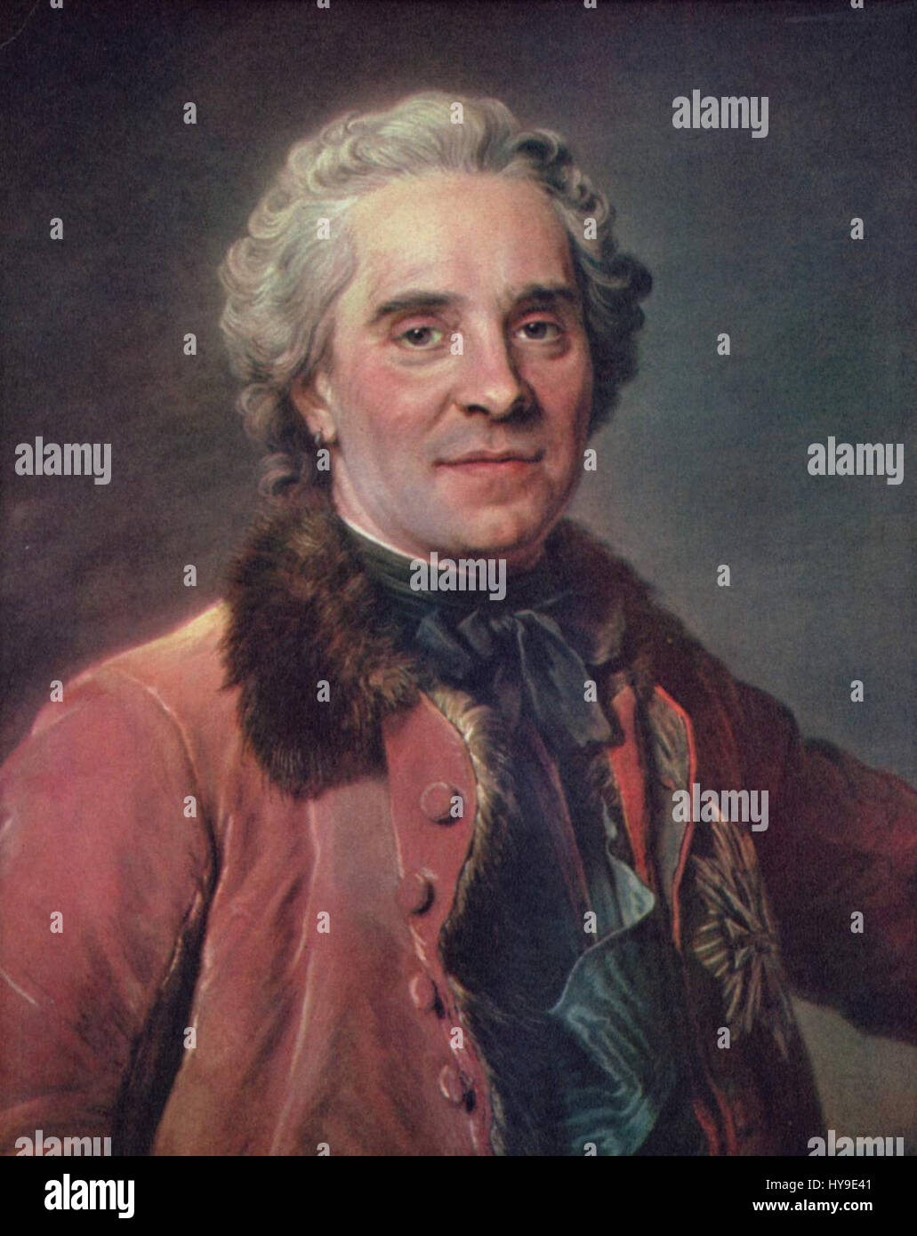 Maurice Quentin de La Tour's portraiture work, particularly his pastel ...