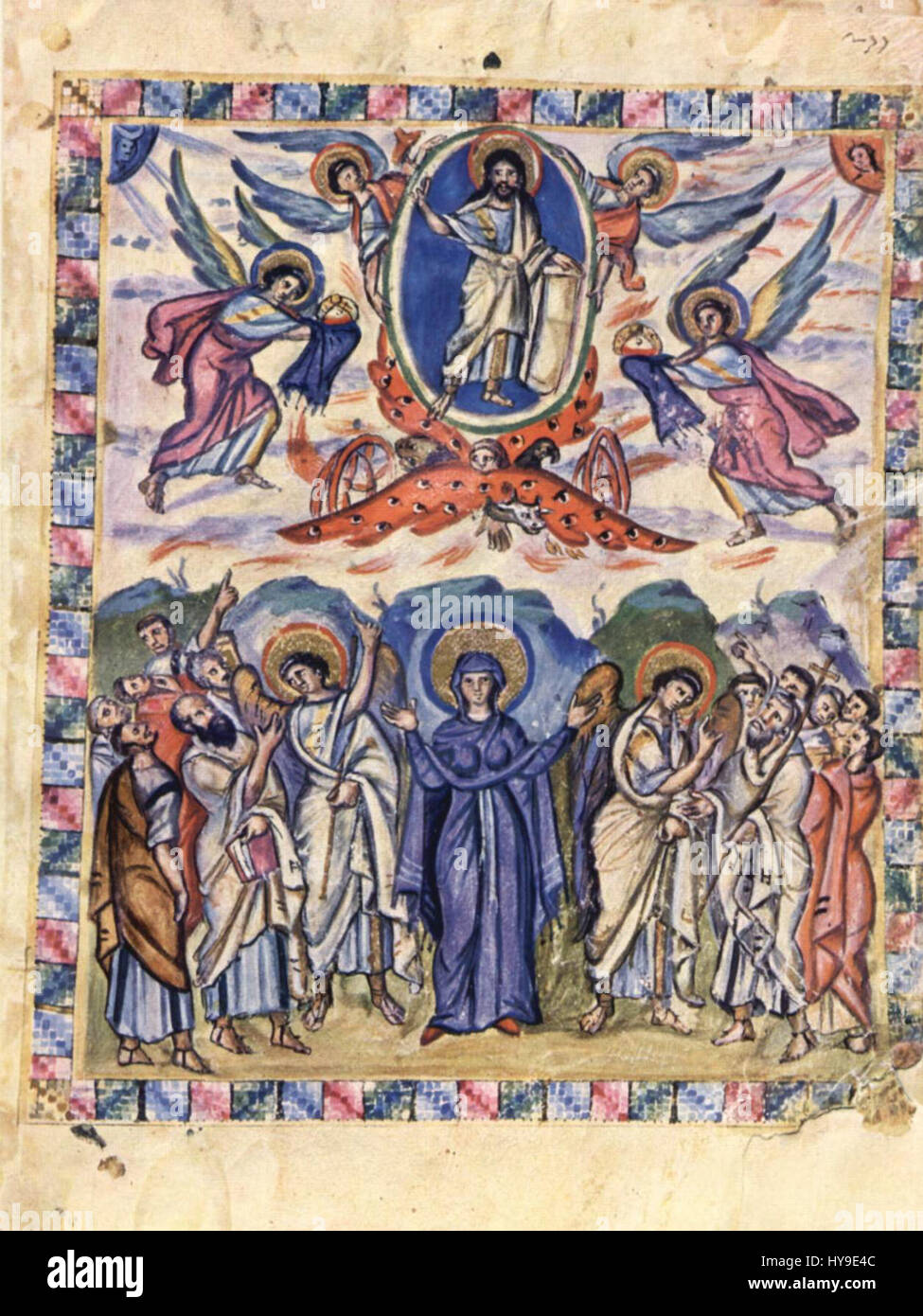 Meister rabula evangeliums hi-res stock photography and images - Alamy