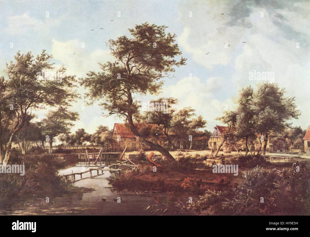 Meindert Hobbema’s landscape painting showcases the Dutch artist’s ...