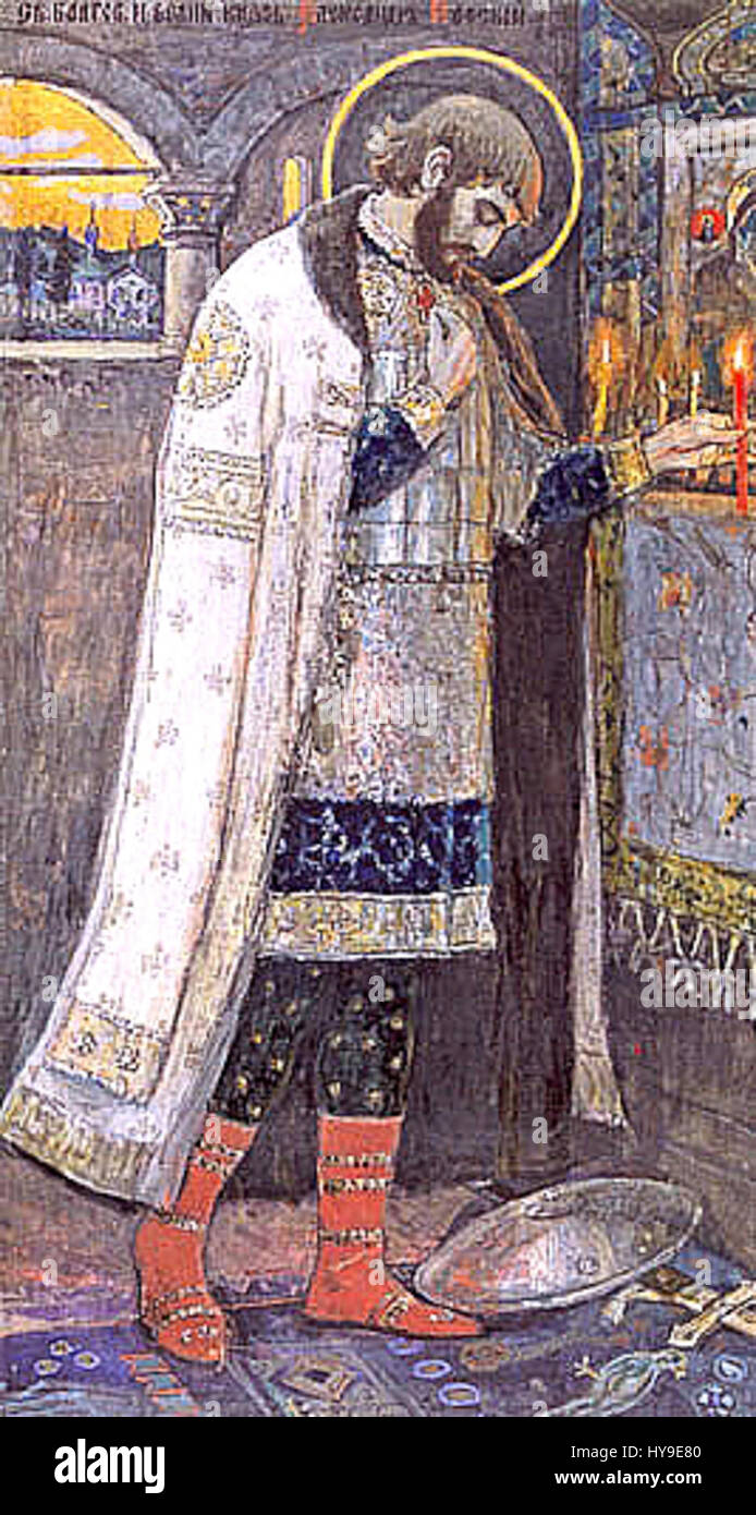 Mikhail nesterov work of art hi-res stock photography and images - Alamy