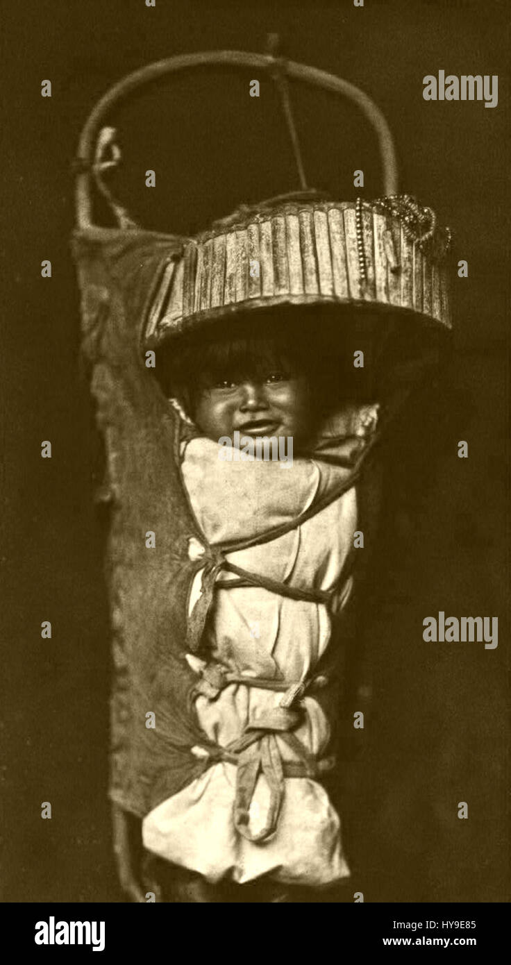 Edward S. Curtis' Collection People 014 features a portrait of a Native ...