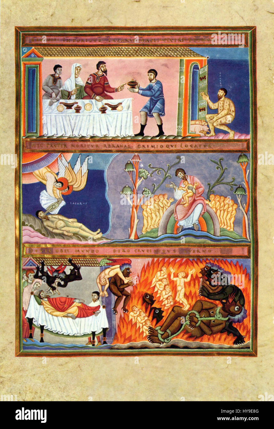 The Meister des Codex Aureus Epternacensis, or Master of the Codex ...