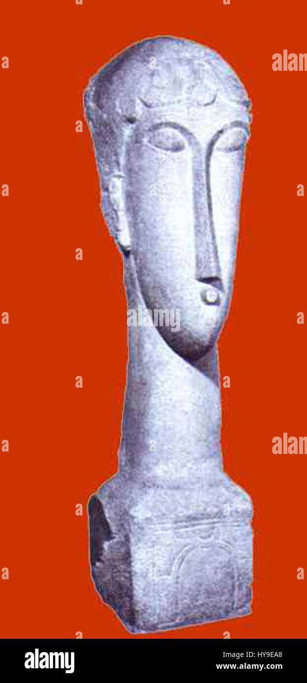 Amedeo Modigliani’s painting captures the elongated, stylized forms for ...