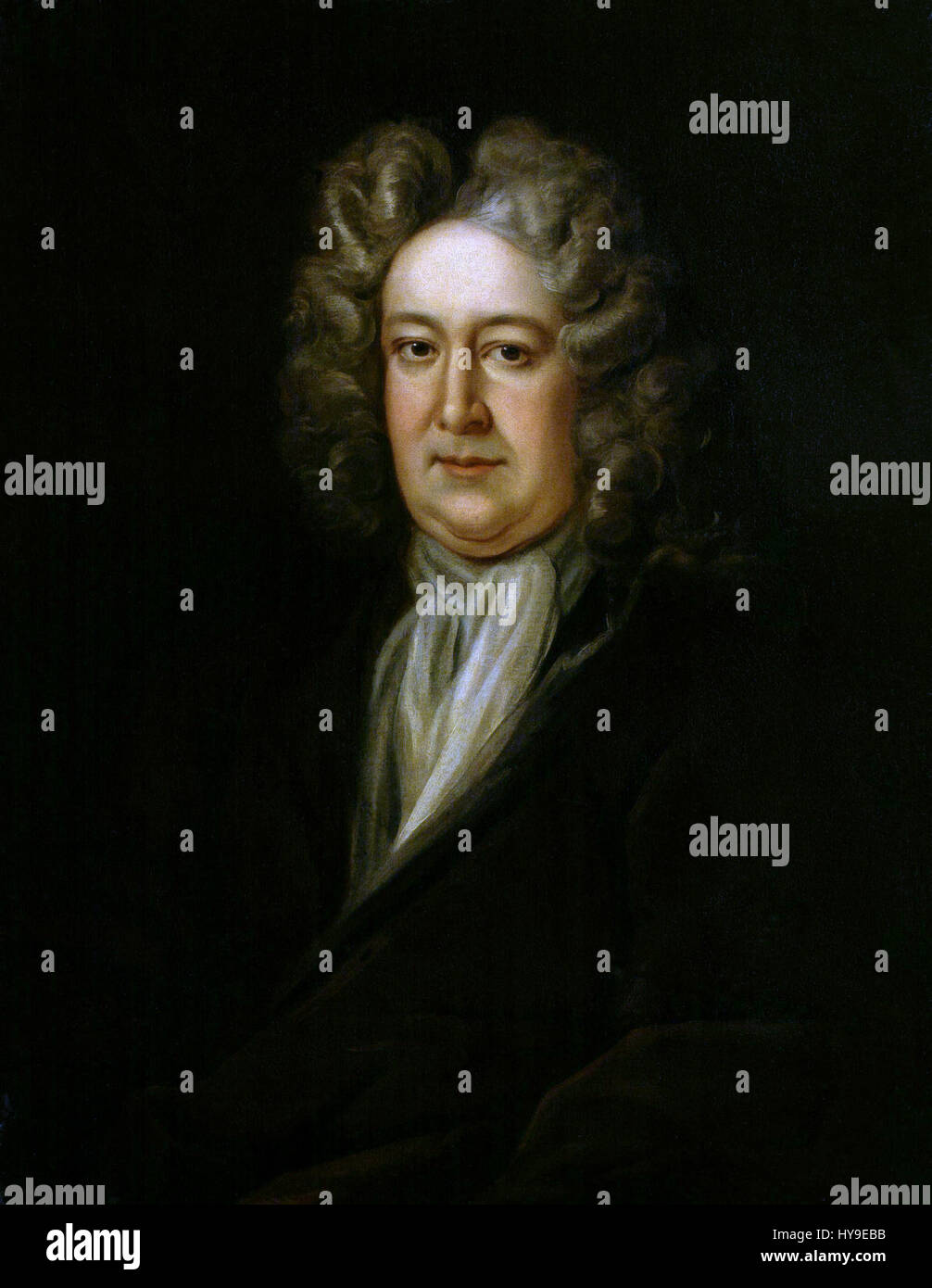 A portrait of Nicholas Rowe, English poet, playwright, and Poet ...
