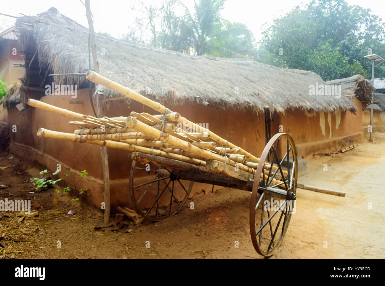 Bamboo transport hi-res stock photography and images - Alamy