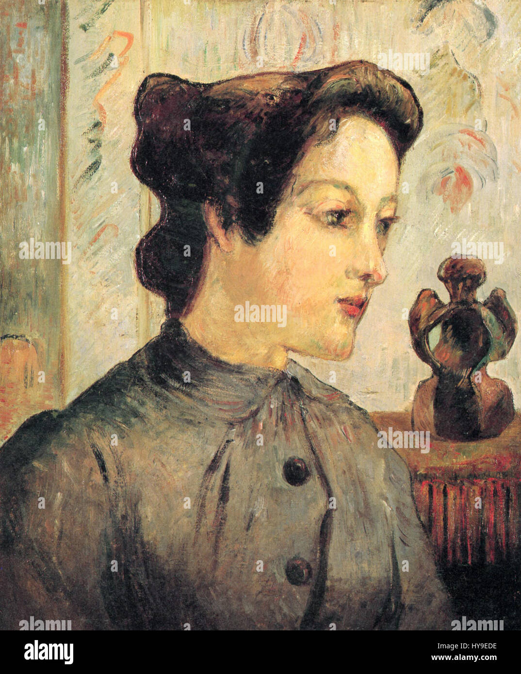 Paul Gauguin's work '055' is a vivid example of his post-impressionist ...