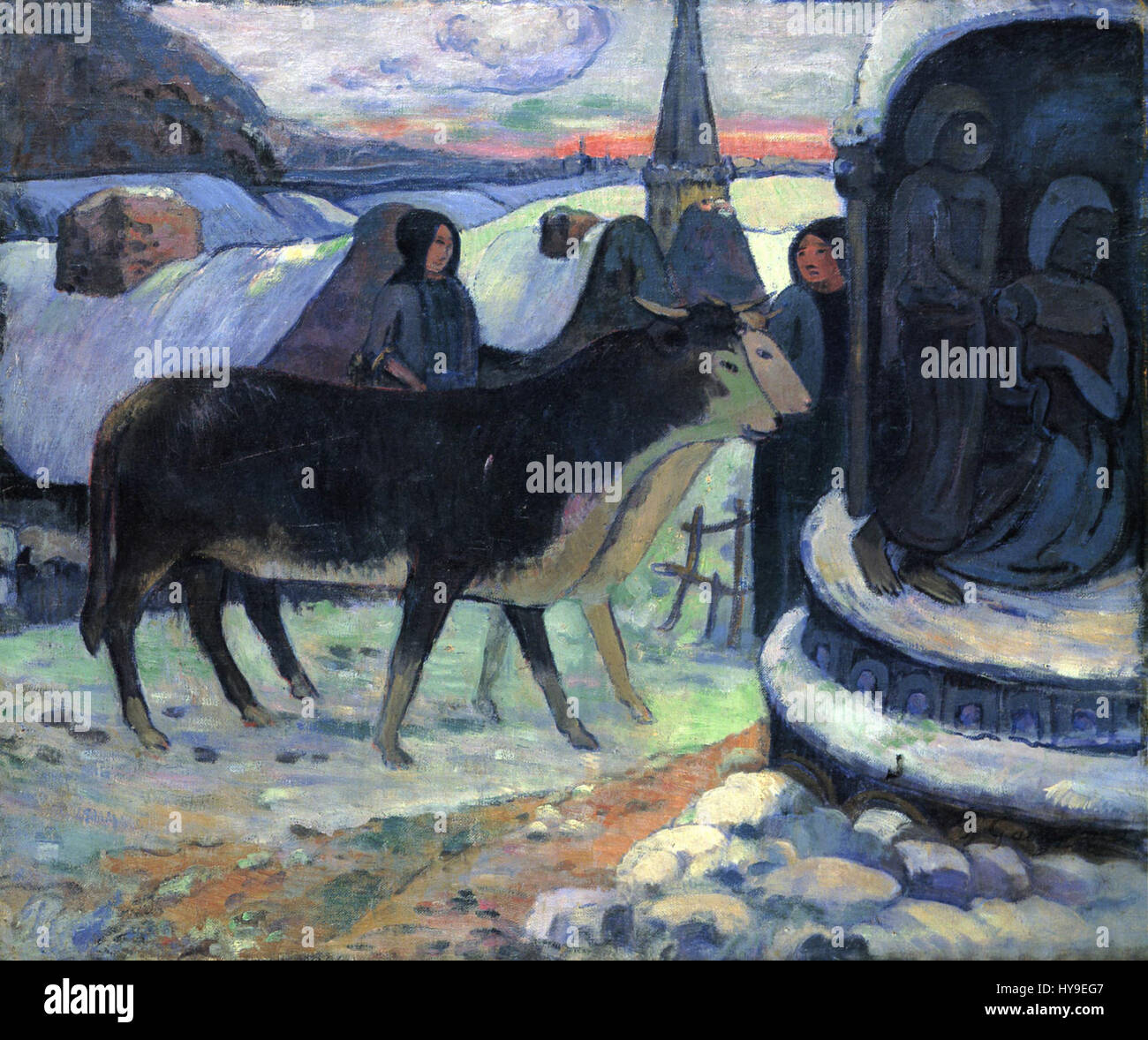 Paul Gauguin, a post-impressionist artist, created groundbreaking works ...