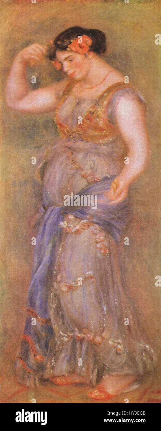 This painting by Pierre-Auguste Renoir exemplifies his style of ...