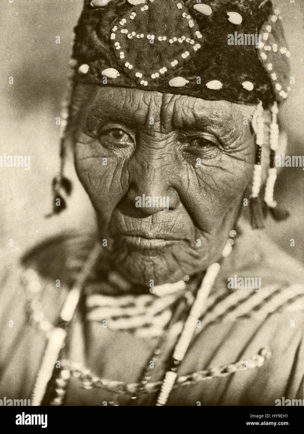 Edward S. Curtis' photograph from his collection 'People 097' captures ...
