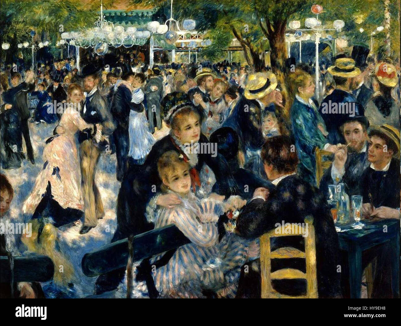 Pierre-Auguste Renoir was a leading figure in the Impressionist ...