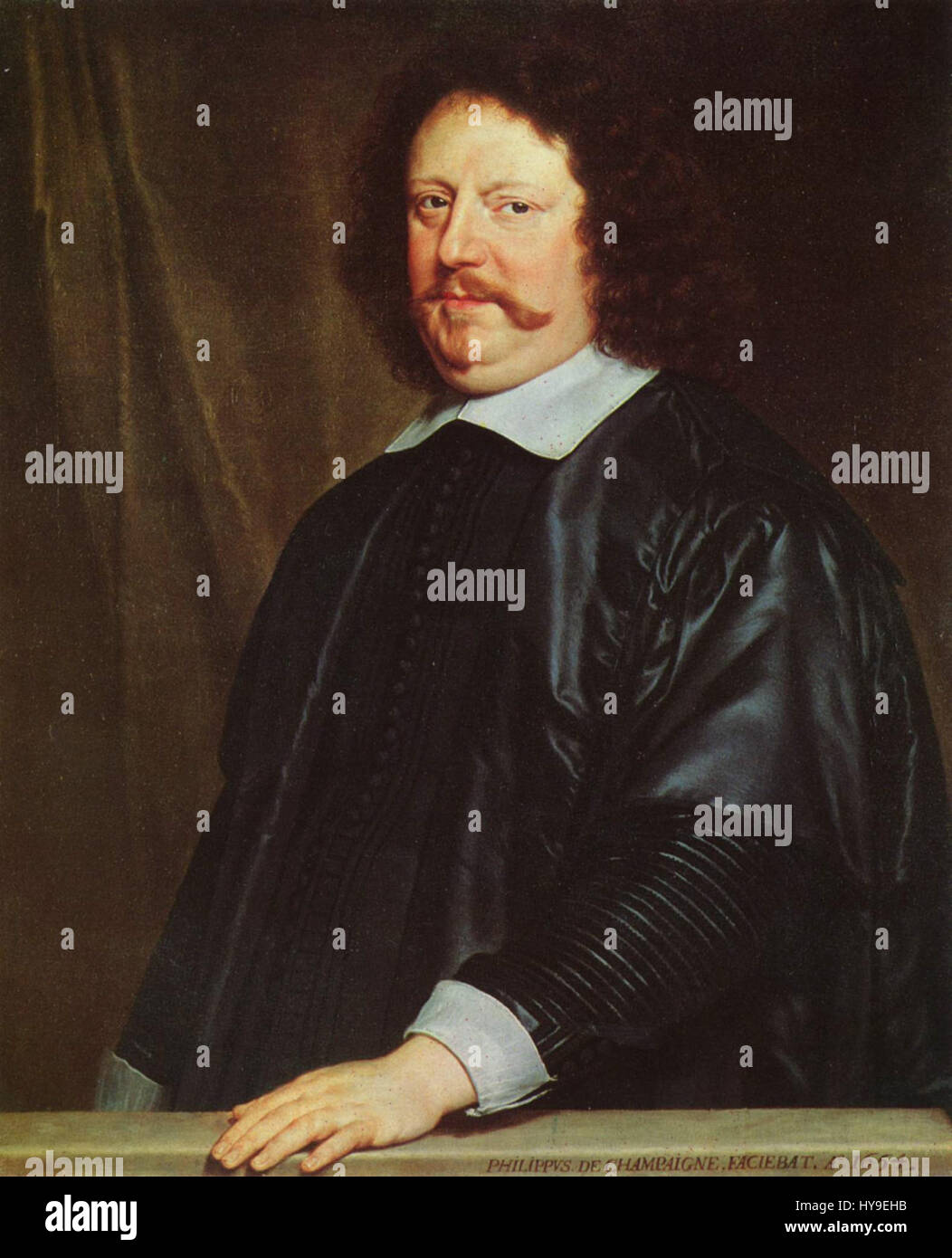 A painting by Philippe de Champaigne, a 17th-century French Baroque ...
