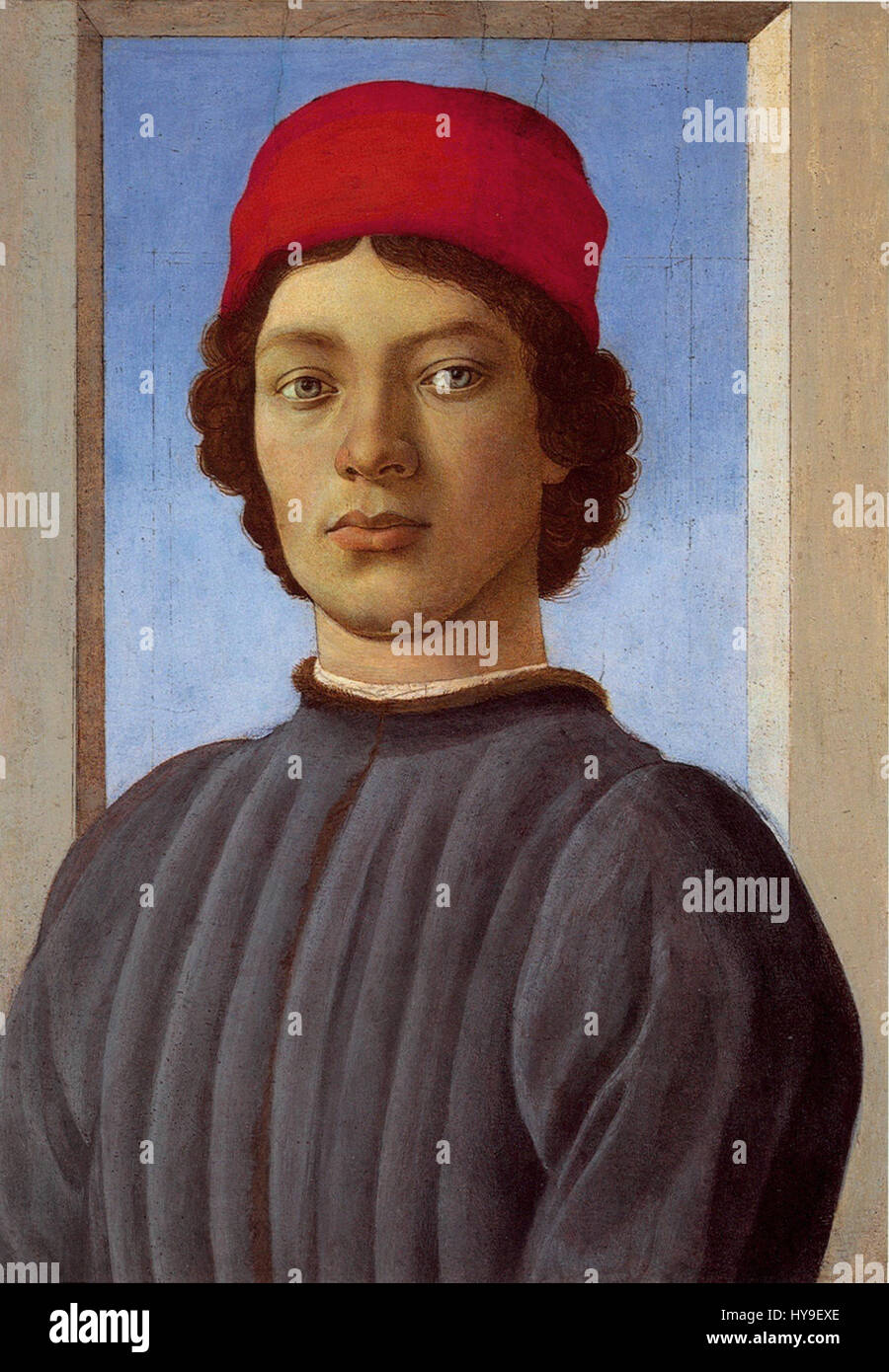 This painting by Sandro Botticelli showcases the artist's signature ...