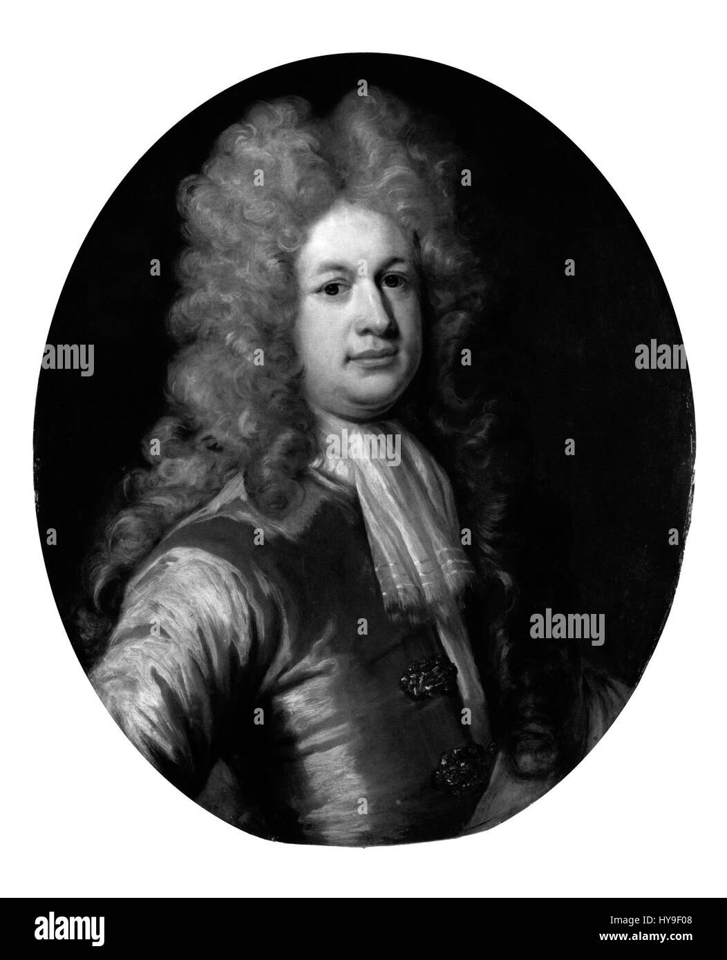 Sir Samuel Garth, depicted in this portrait, was a notable 18th-century ...
