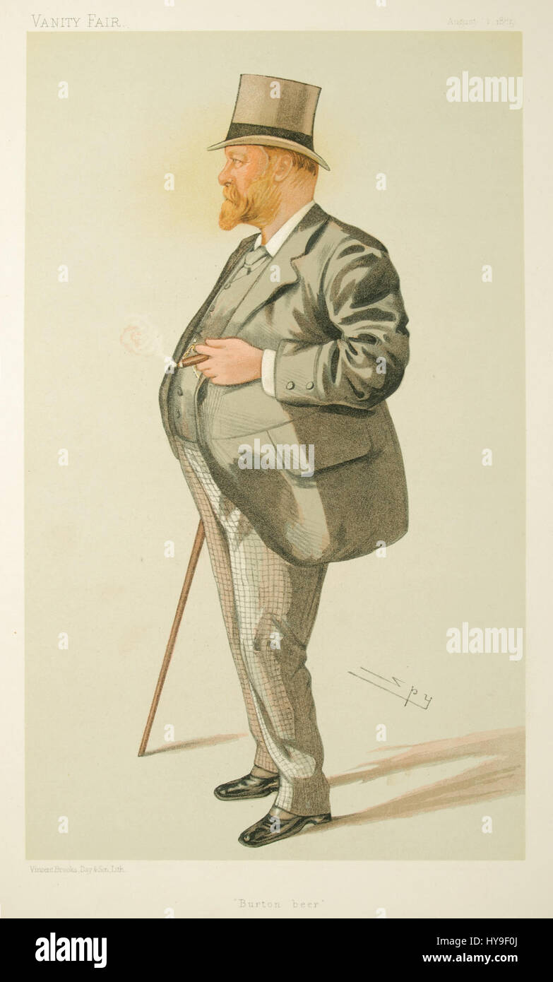 This portrait of Samuel Charles Allsopp, published in Vanity Fair on ...