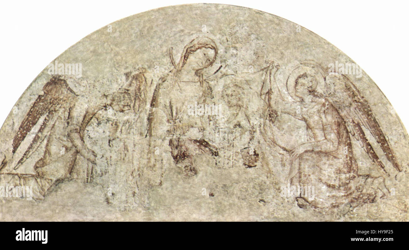 A painting by Simone Martini, a master of the Gothic period, known for ...