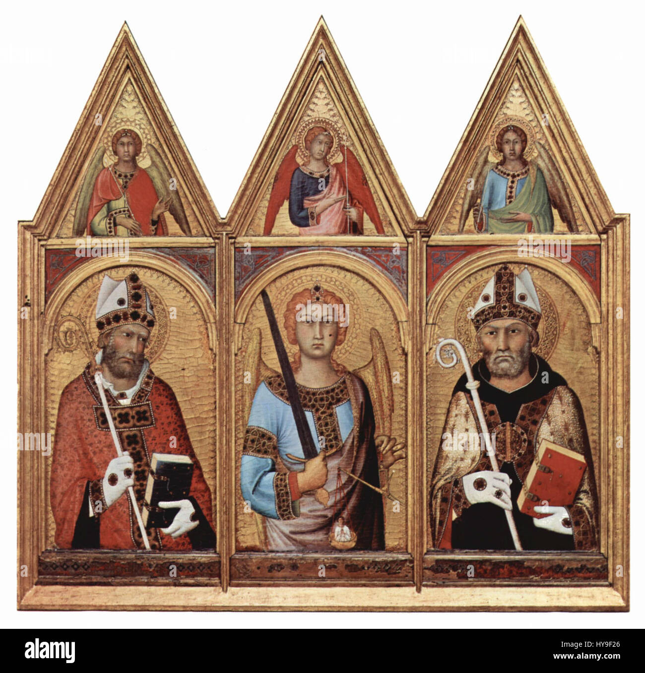 Simone Martini, an influential Italian painter from the early 14th ...