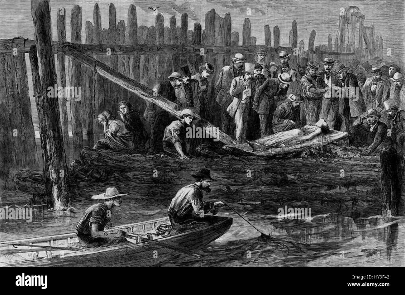 The 'Staten Island Ferry Boat Disaster Recovery of Dead Bodies ...