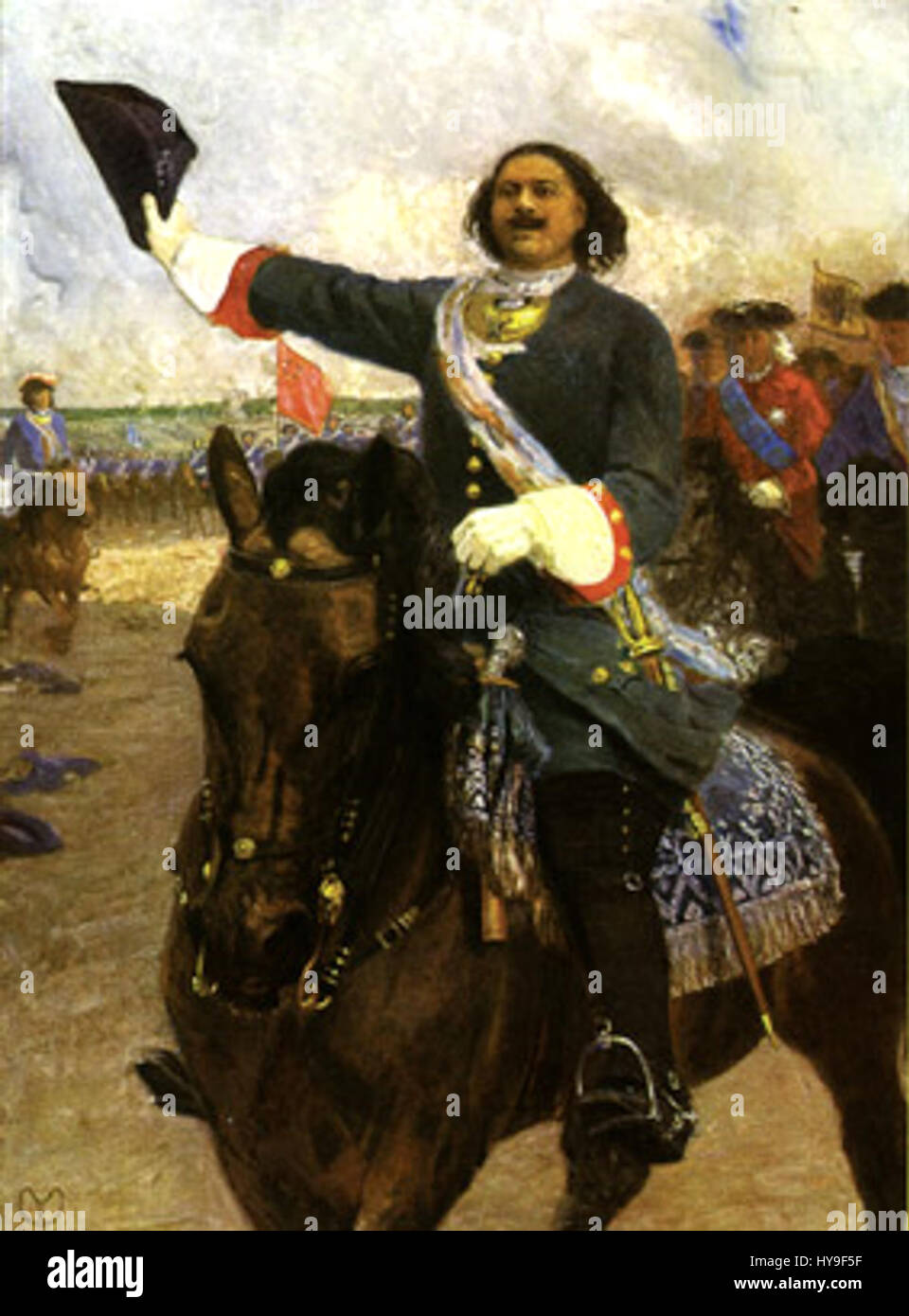 'The Great Leader' by Yury Repin is a powerful portrait of a prominent ...