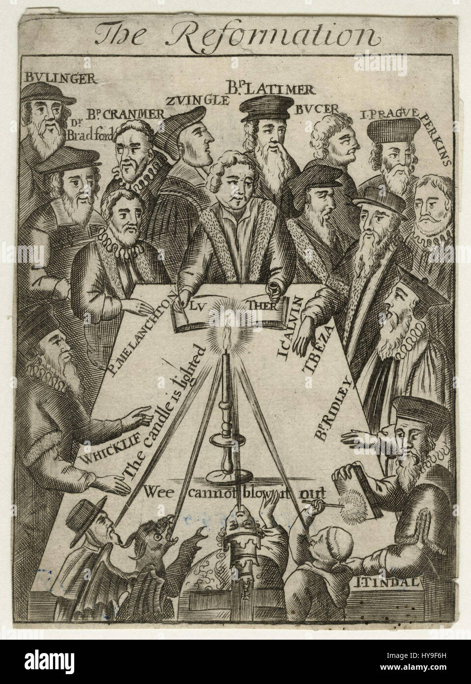 'The Reformation' from the National Portrait Gallery likely refers to ...