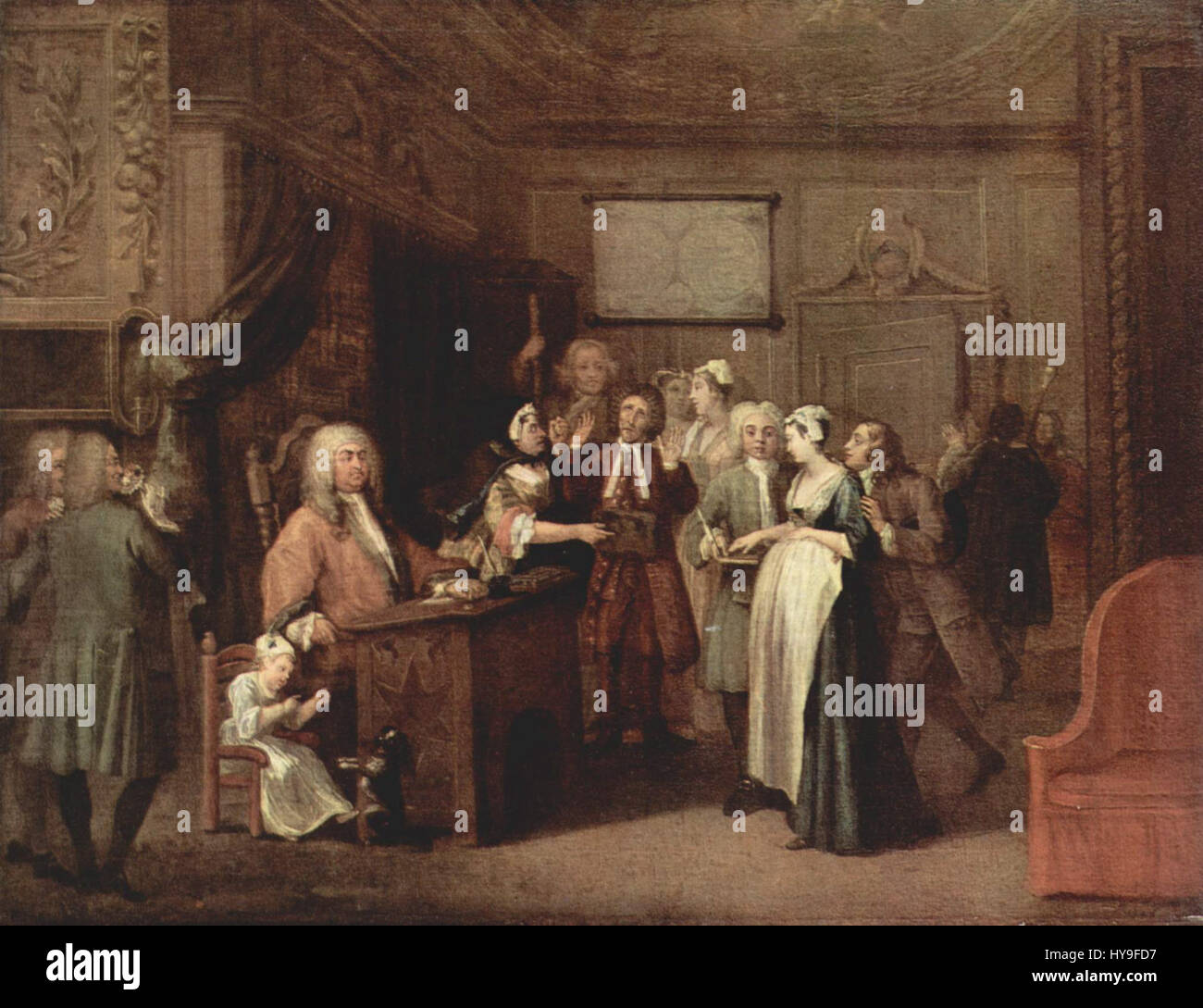 William Hogarth was an English painter, engraver, and social critic ...