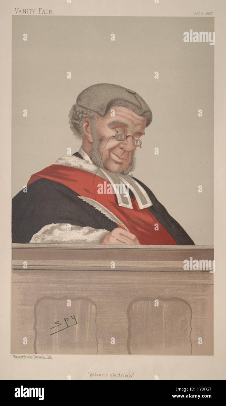 This illustration of William Robert Grove, a British physicist ...