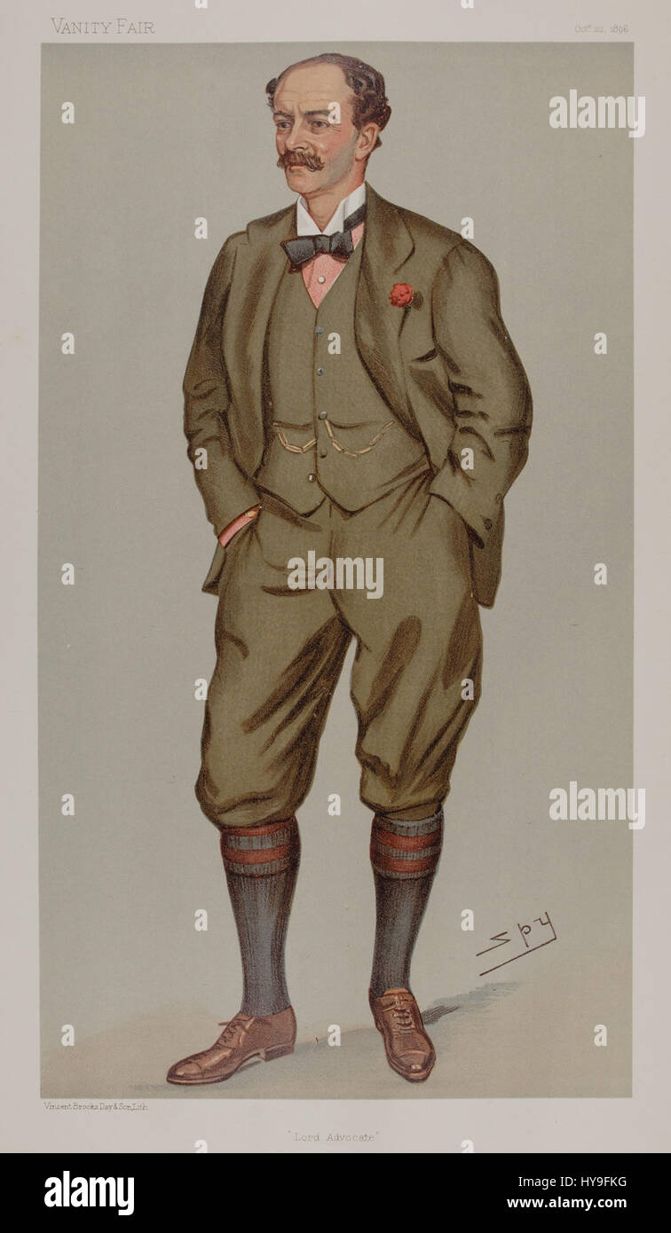 Andrew Graham Murray was featured in 'Vanity Fair' on October 22, 1896 ...