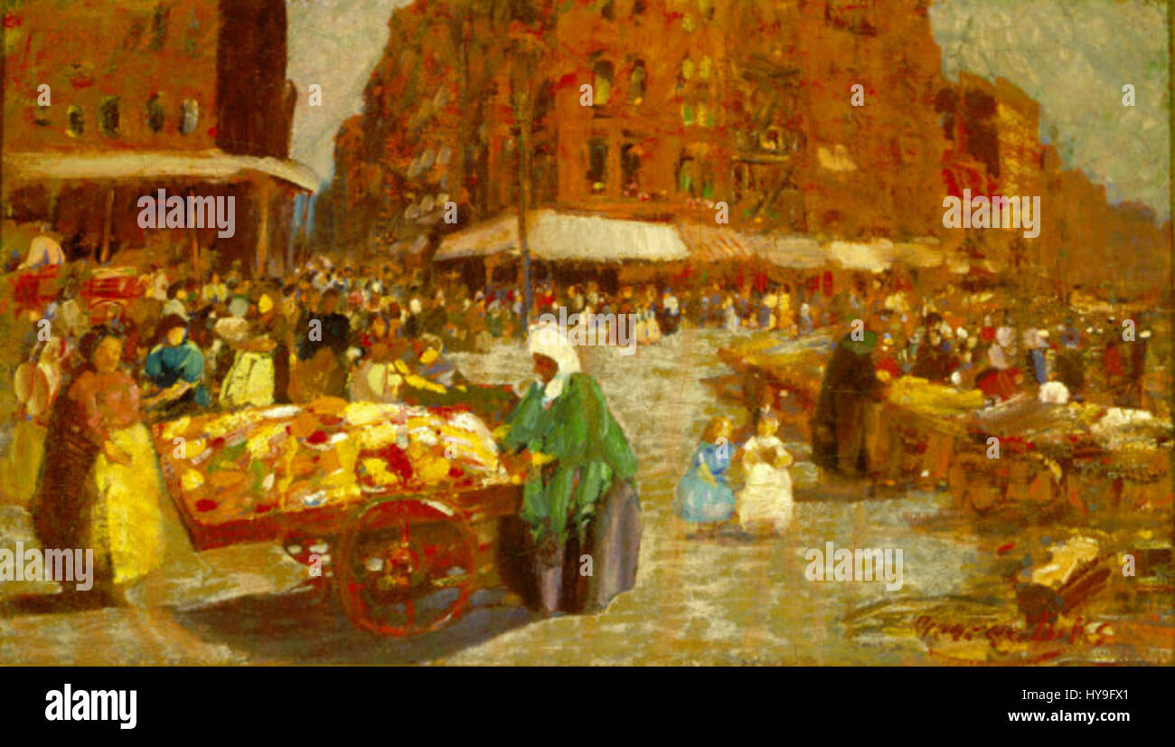 George luks hi-res stock photography and images - Alamy