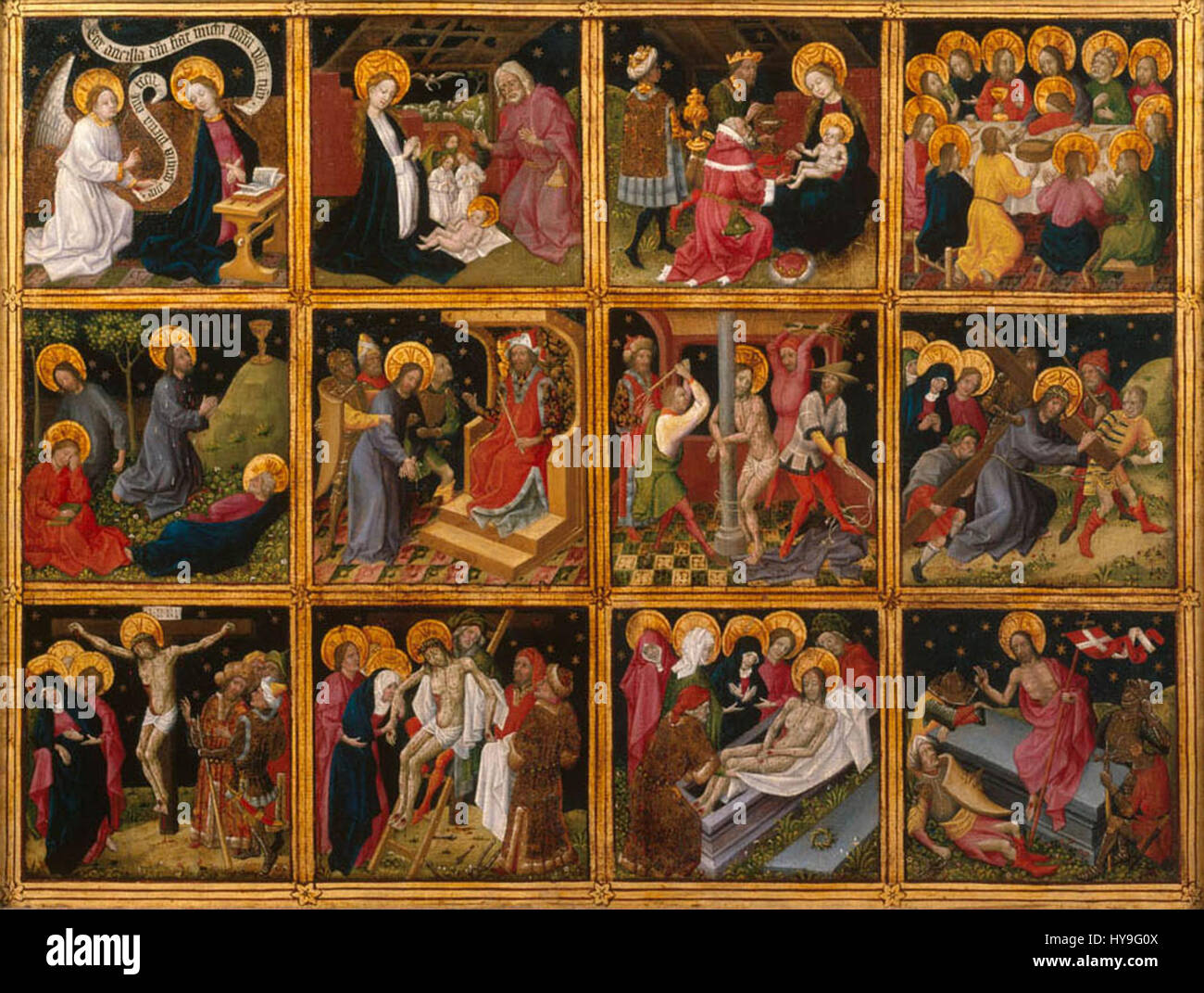 '12 Scenes from the Life of Christ' is a series of religious ...