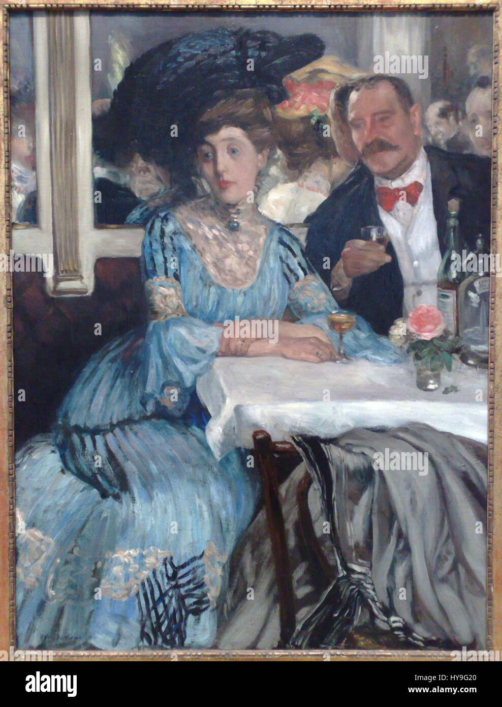 Impressionist painting restaurant hi-res stock photography and images ...