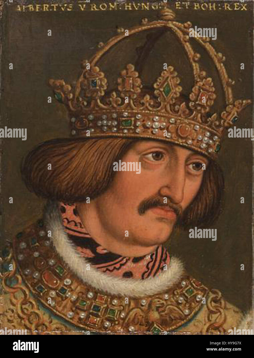 Roman king albrecht ii hi-res stock photography and images - Alamy