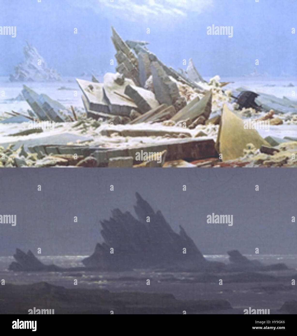 C.d. friedrich hi-res stock photography and images - Alamy