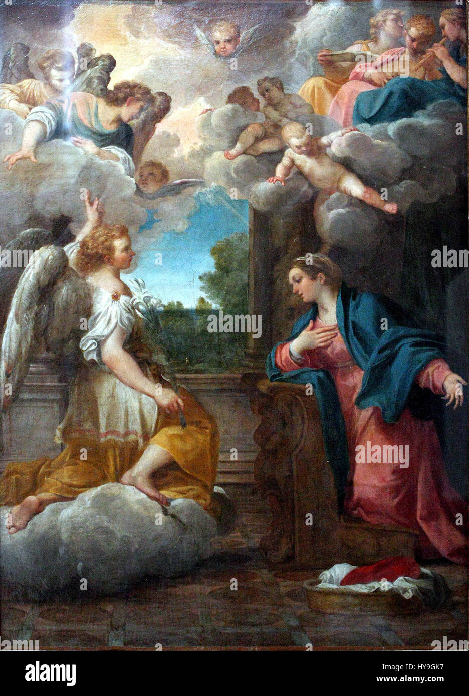 Annibale Carracci's 'Annunciazione' (The Annunciation) is a masterpiece ...