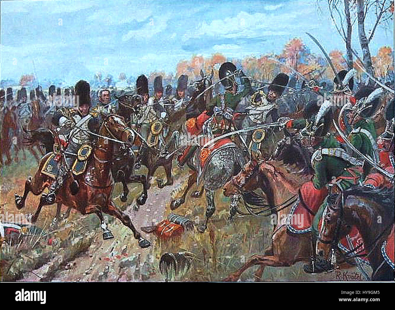 The Battle of Hanau, fought on 30 October 1813, was a key conflict ...
