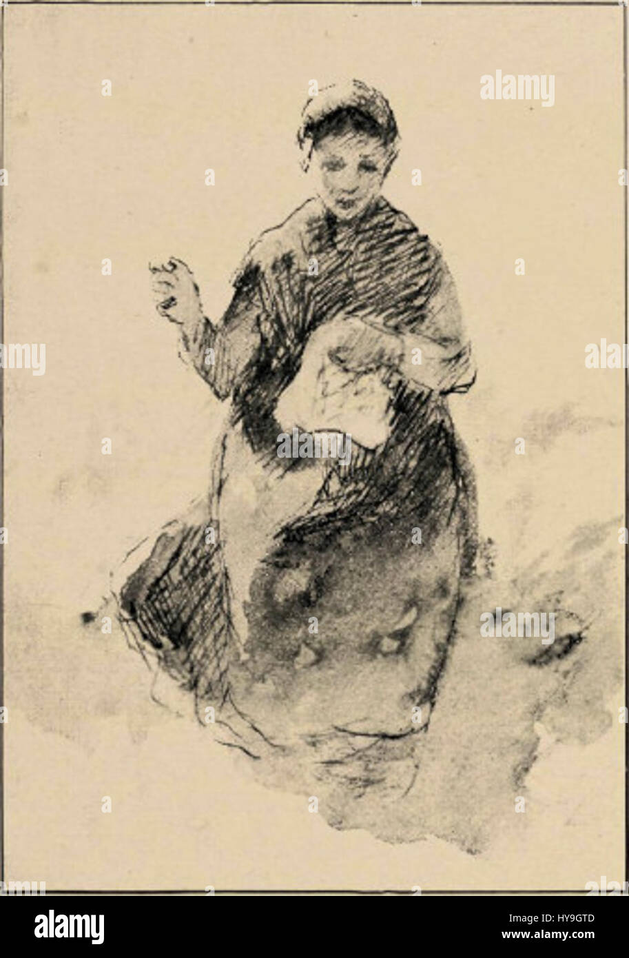 David Adolph Constant Artz Studie 2 (EGM 1898 1 Stock Photo - Alamy