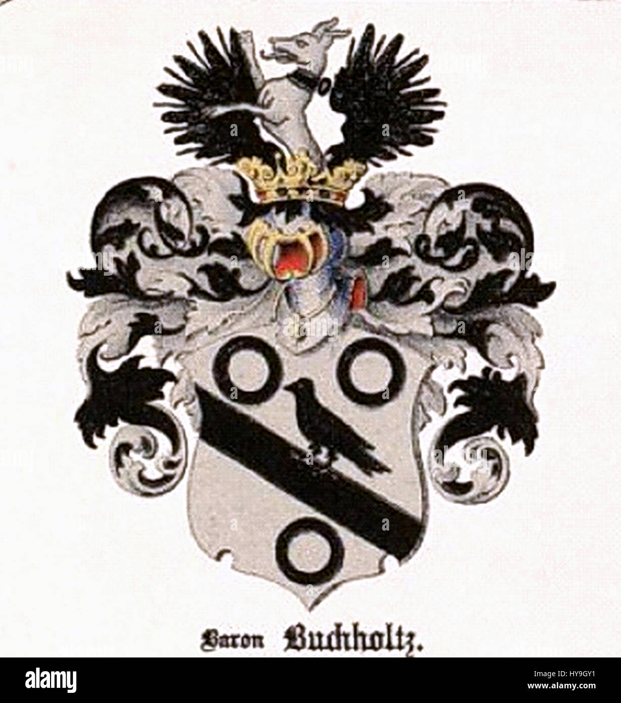 *Buchholtz Baron* is a portrait of a baron, likely a noble figure from ...