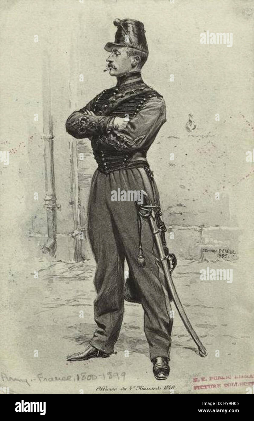 Officer of hussars hi-res stock photography and images - Alamy