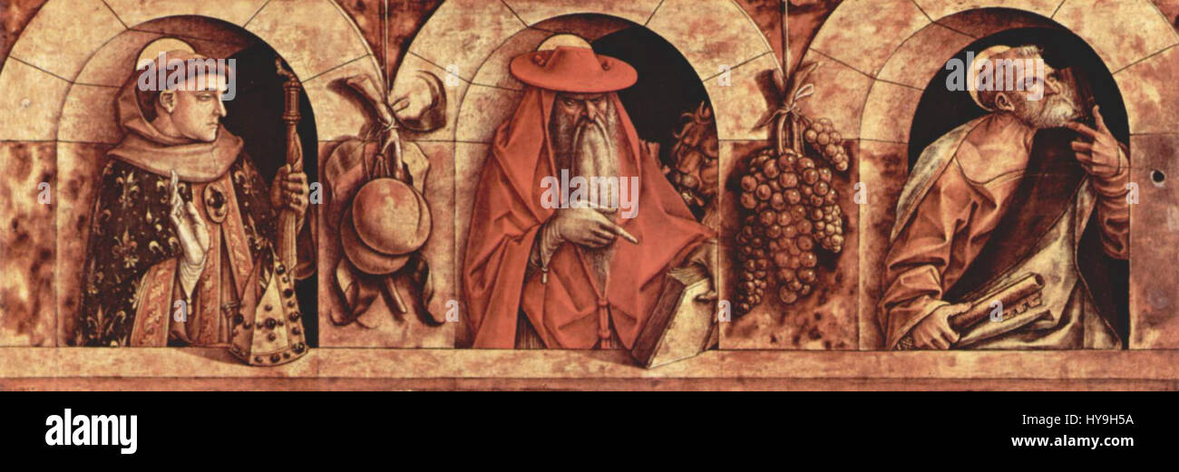 Carlo Crivelli was an Italian Renaissance painter known for his ...