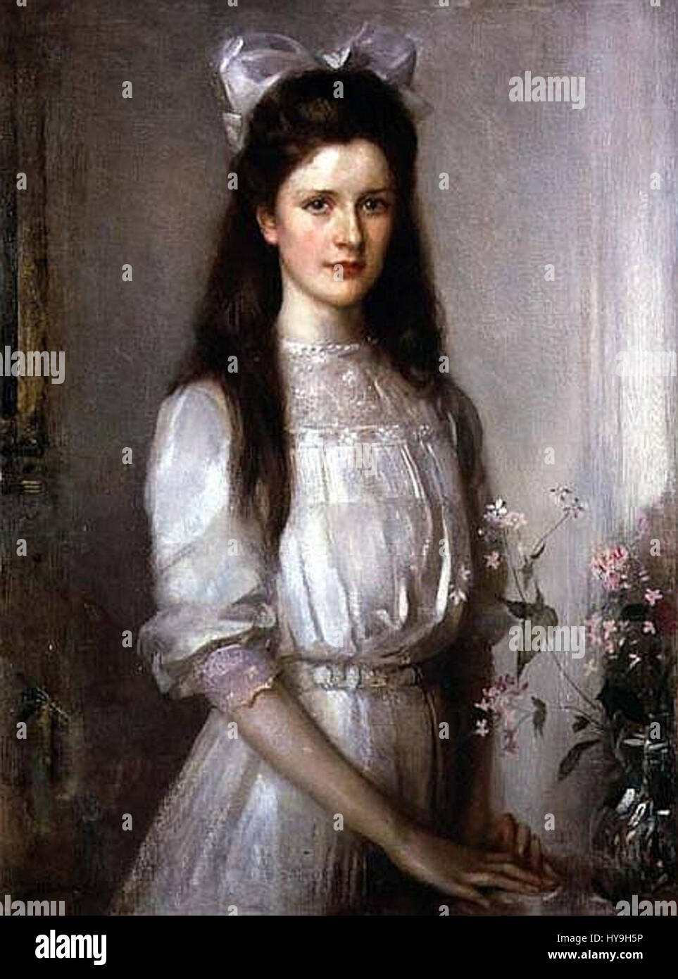 This portrait by Edward Arthur Walton depicts Miss Christian Elspeth ...