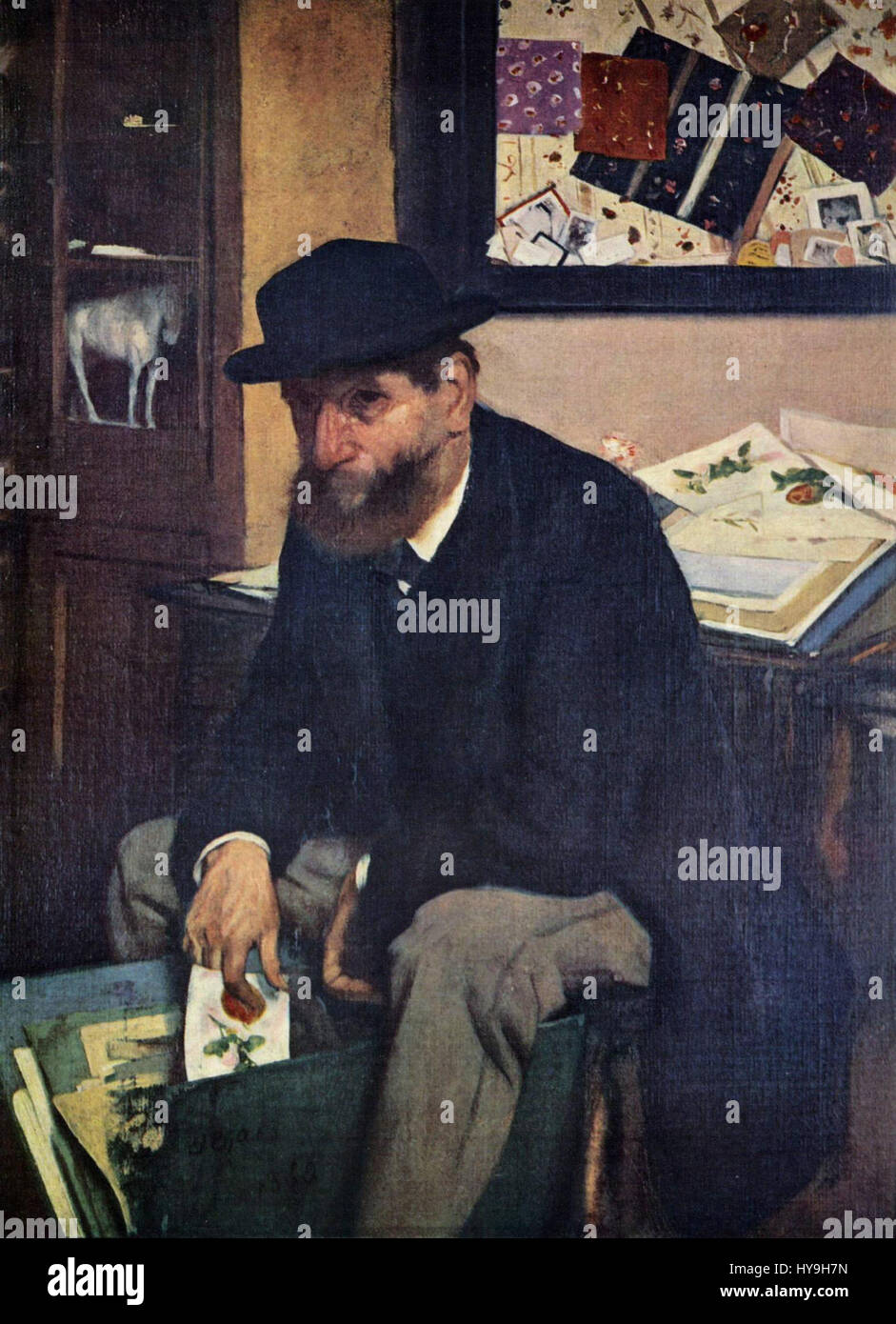 This piece by Edgar Degas showcases his mastery in capturing movement ...