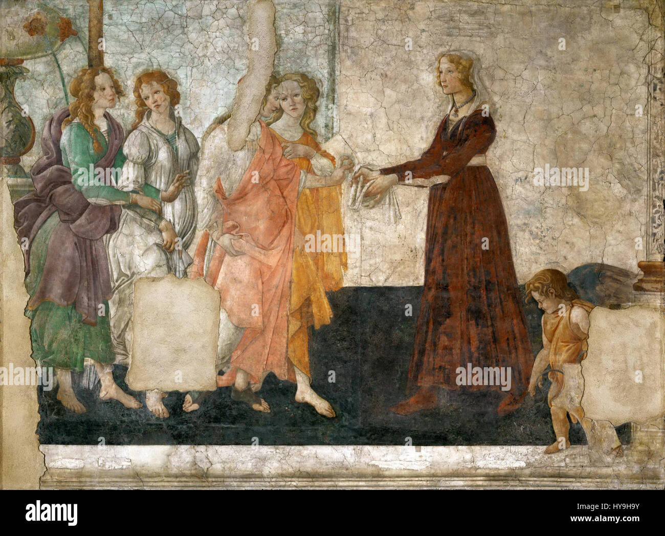 Sandro Botticelli (1445–1510) was an Italian painter during the Early ...