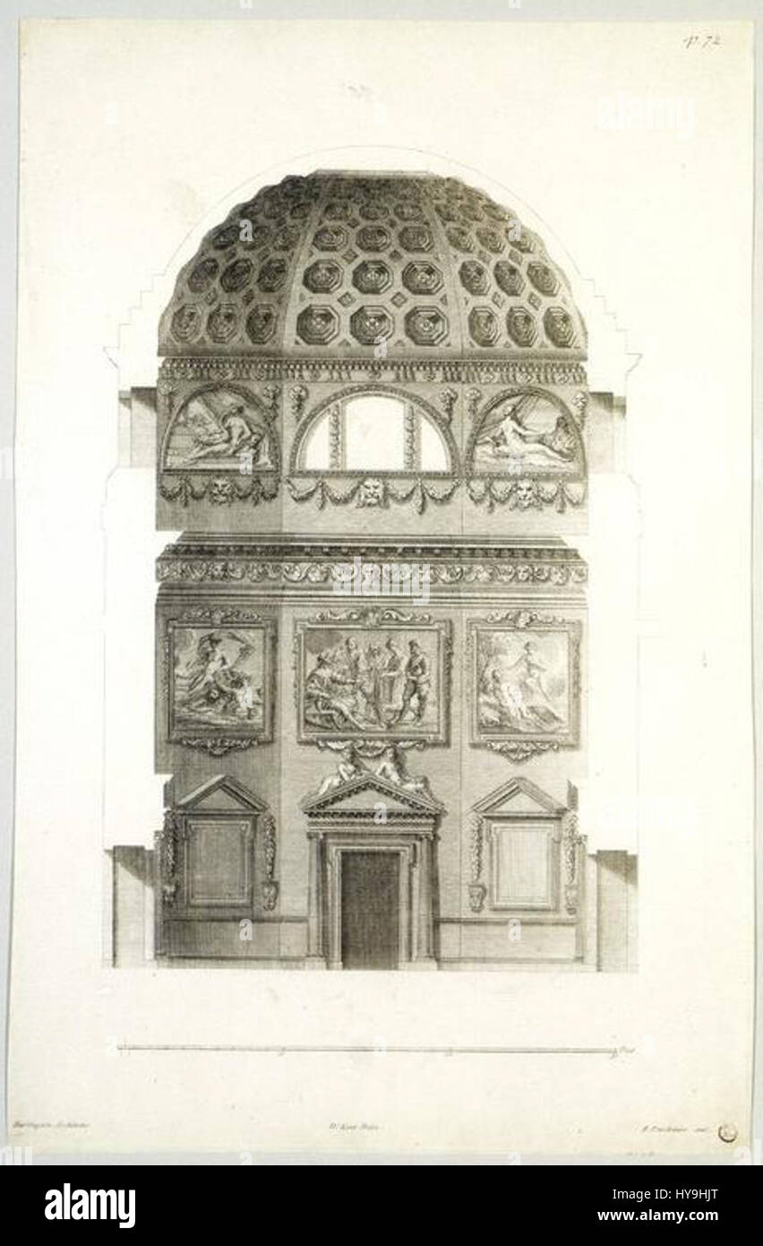 The Chiswick Octagon is a classical building, part of Chiswick House in ...