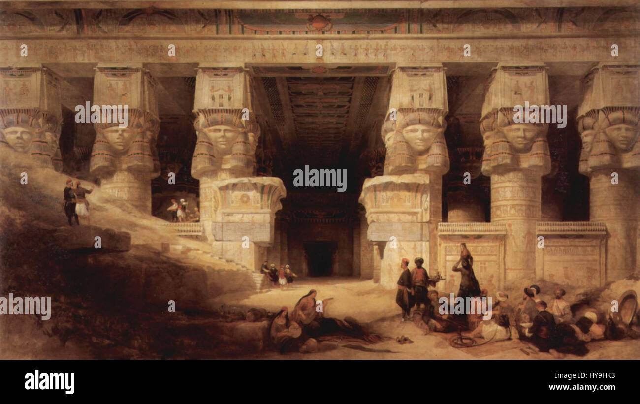 David Roberts’ artwork captures the majestic architecture of the ...